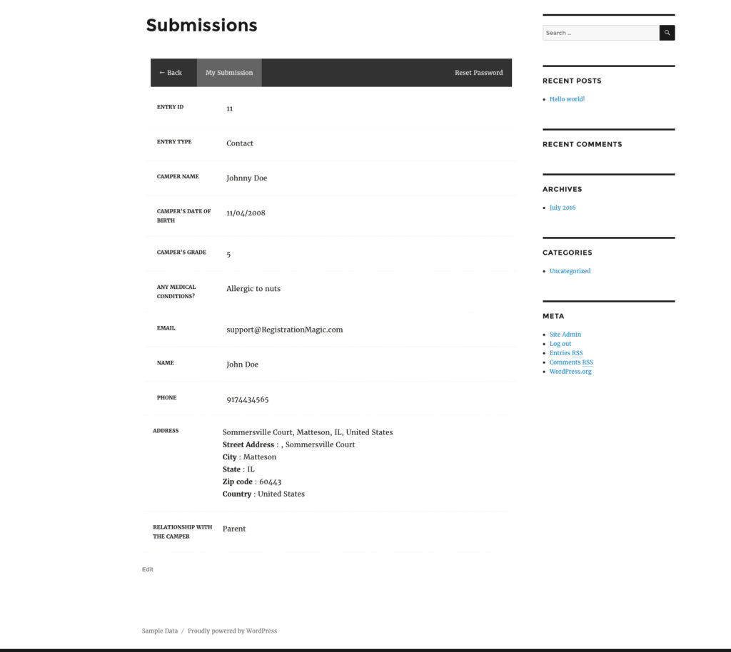 front-end-submission - ProfileGrid