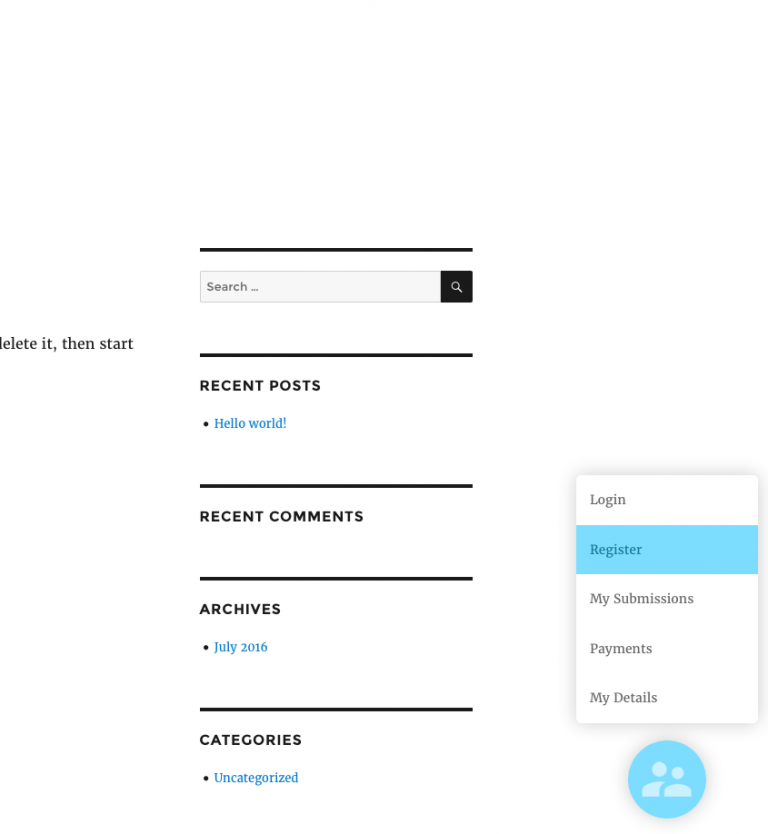 pop-up - ProfileGrid