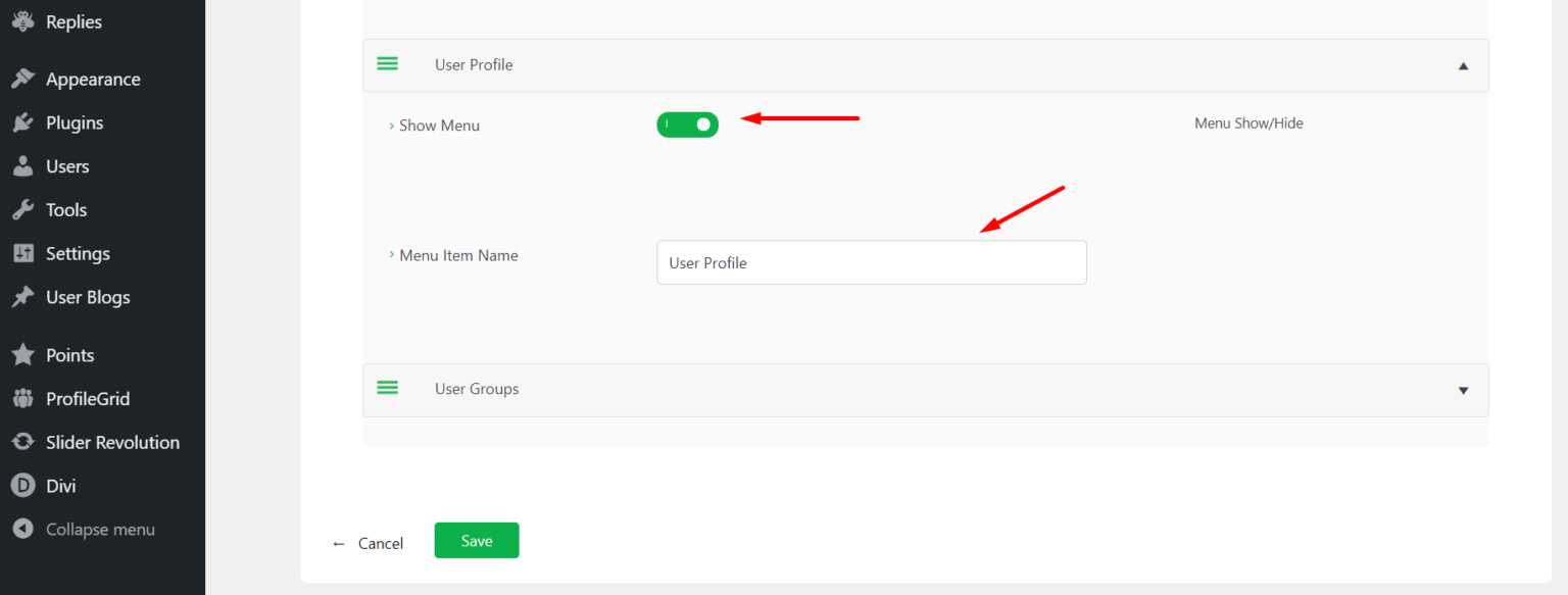 How to Add WordPress logout menu items to your Website?