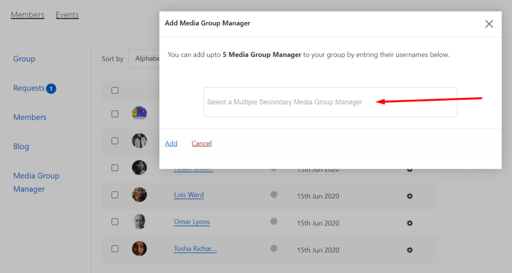 How to Allow Multiple Group Managers in WordPress User Groups?