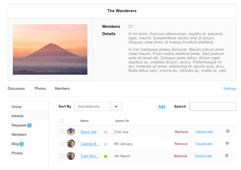 Advanced Group Manager - ProfileGrid